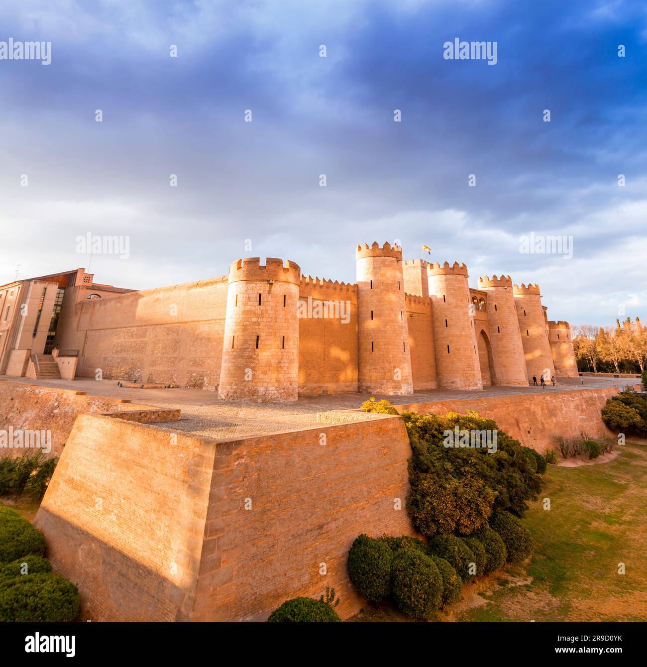 The Aljaferia Palace is a fortified medieval palace built during the ...