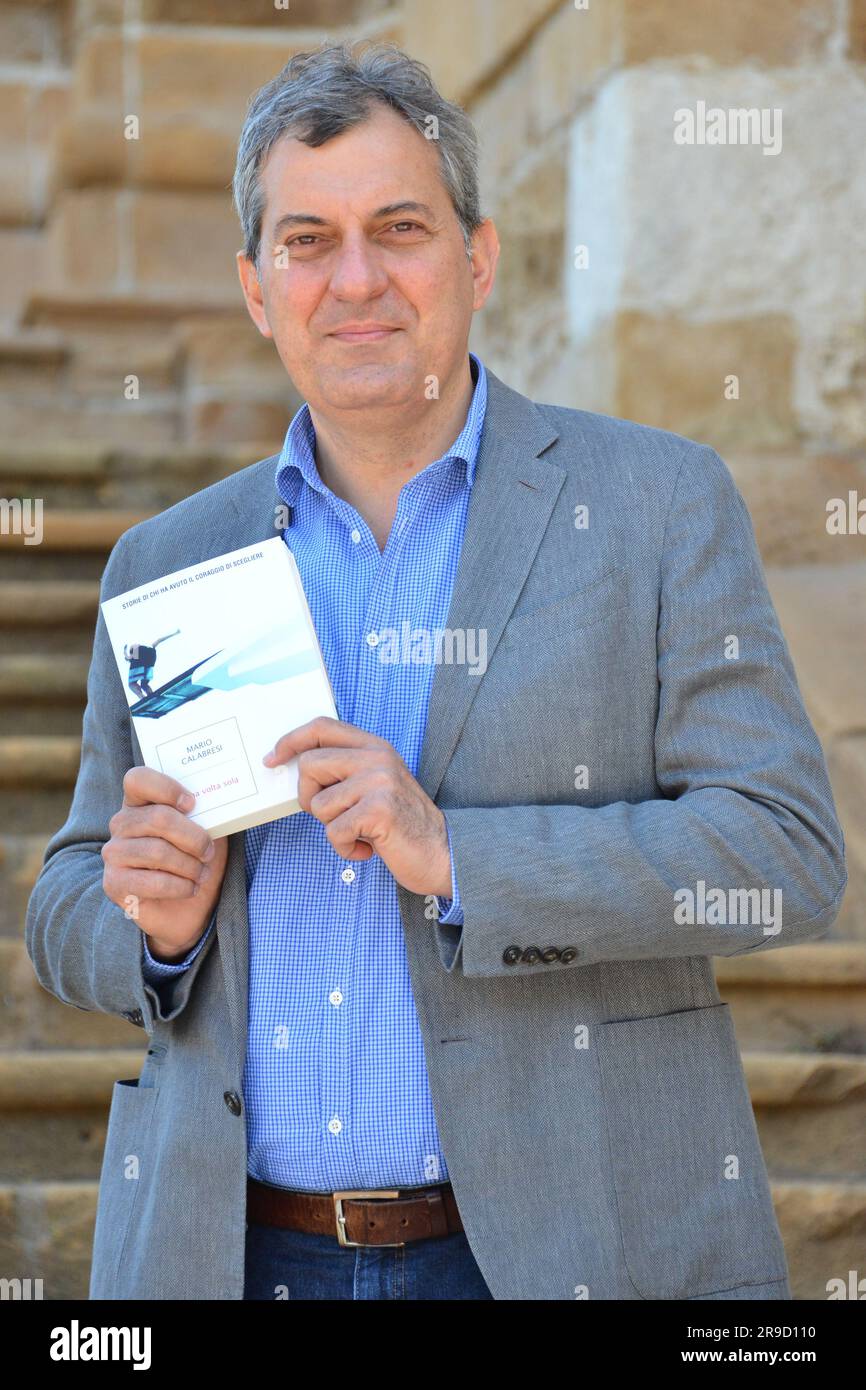 Enna, Enna. 17th June, 2023. *SPECIAL FEE* [Posed] Mario Calabresi ...