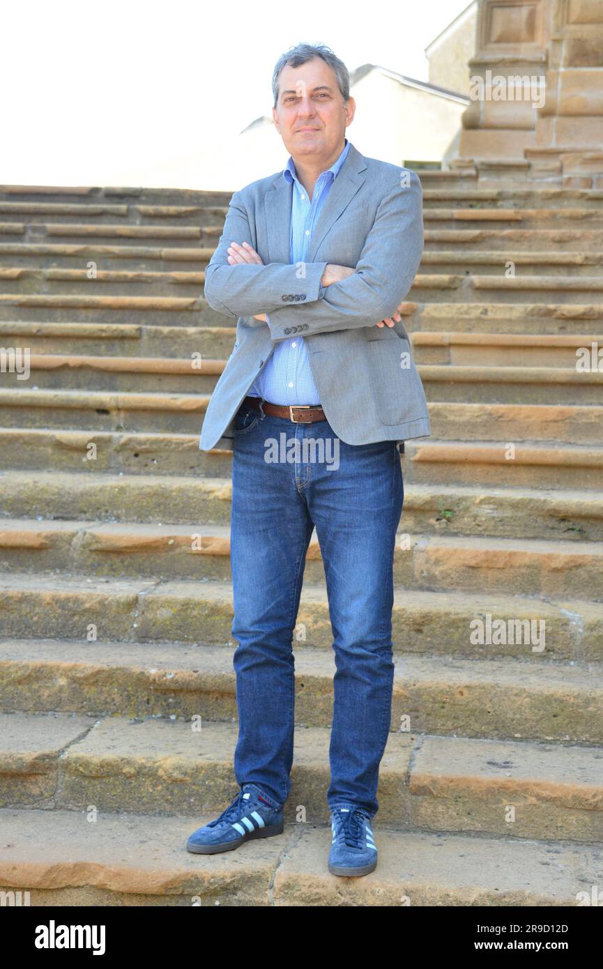 Enna, Enna. 17th June, 2023. *SPECIAL FEE* [Posed] Mario Calabresi ...