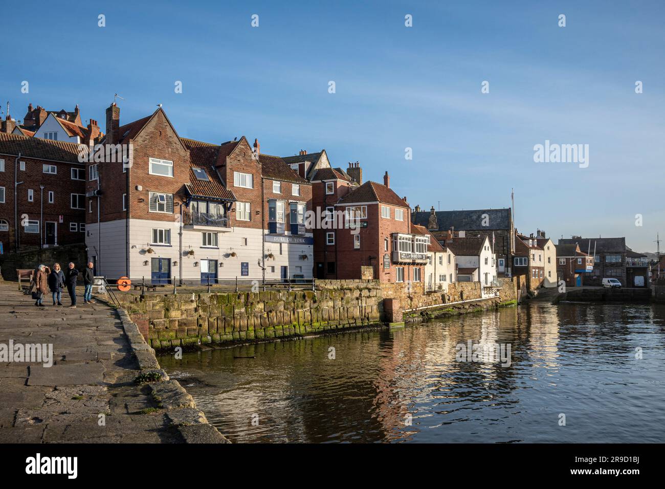 The Duke of York pub in Whitby's outer harbour Stock Photo - Alamy