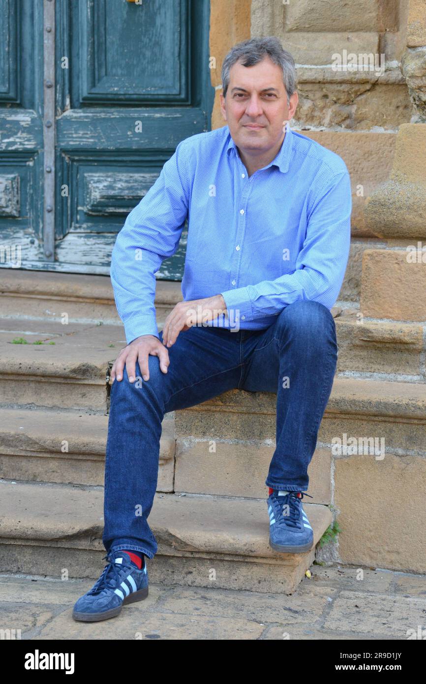 Enna, Enna. 17th June, 2023. *SPECIAL FEE* [Posed] Mario Calabresi. Enna, Ortigia Book Festival ...