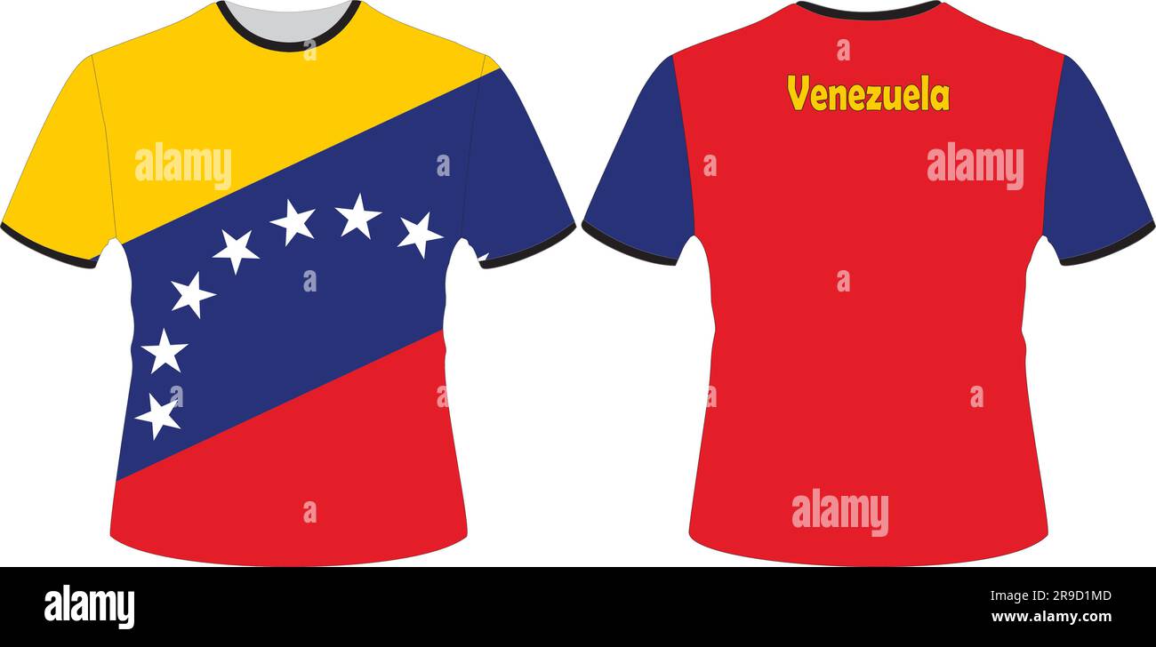 T Shirts Design with Venezuela Flag Vector Stock Vector Image & Art - Alamy