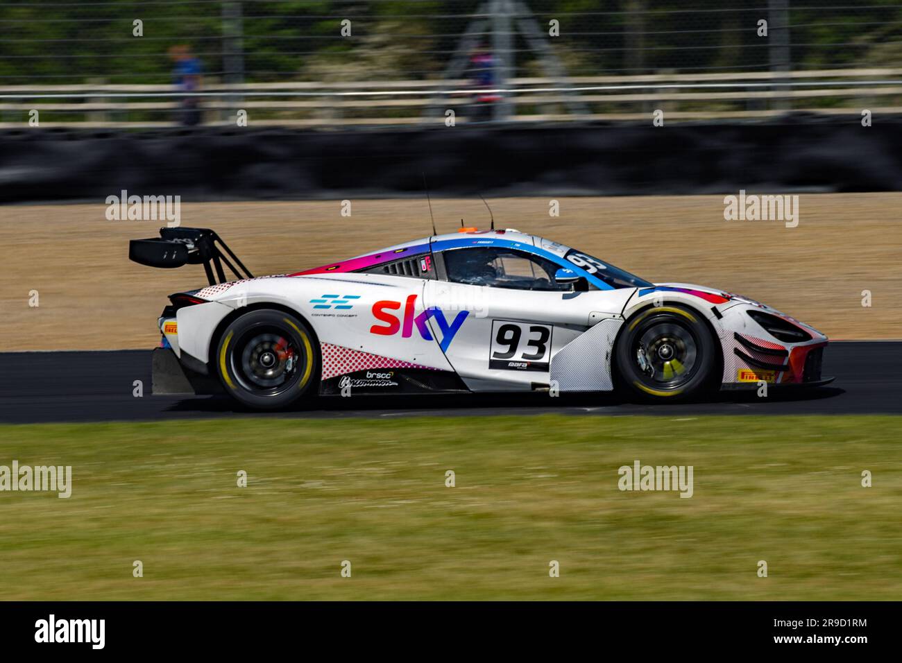 British GT Championship, Donington Race Track, McClaren 720S GT3 Evo ...