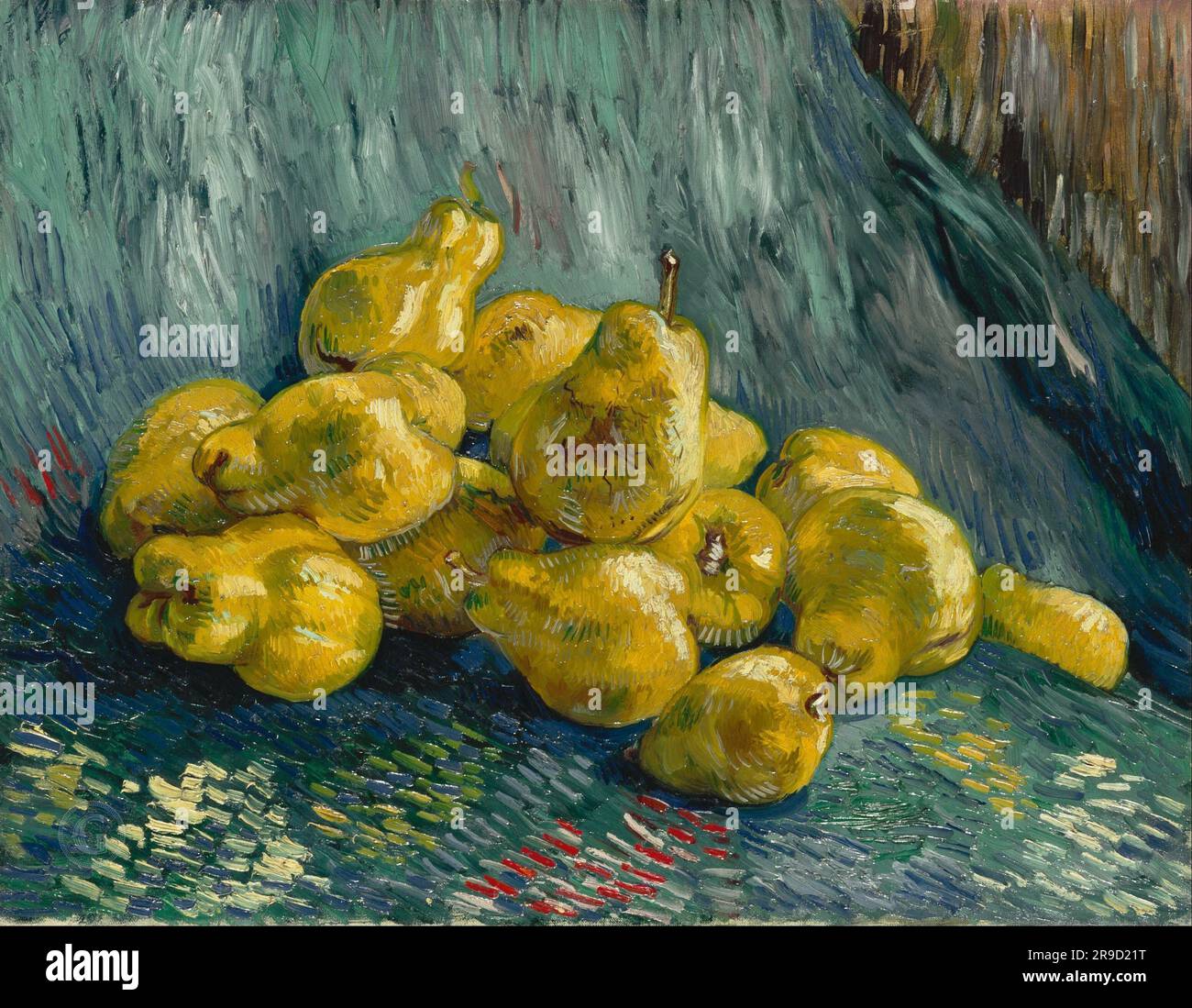 Vincent van Gogh – Still Life with Pears 1887-88. 46.0 x 59.5 cm Stock ...