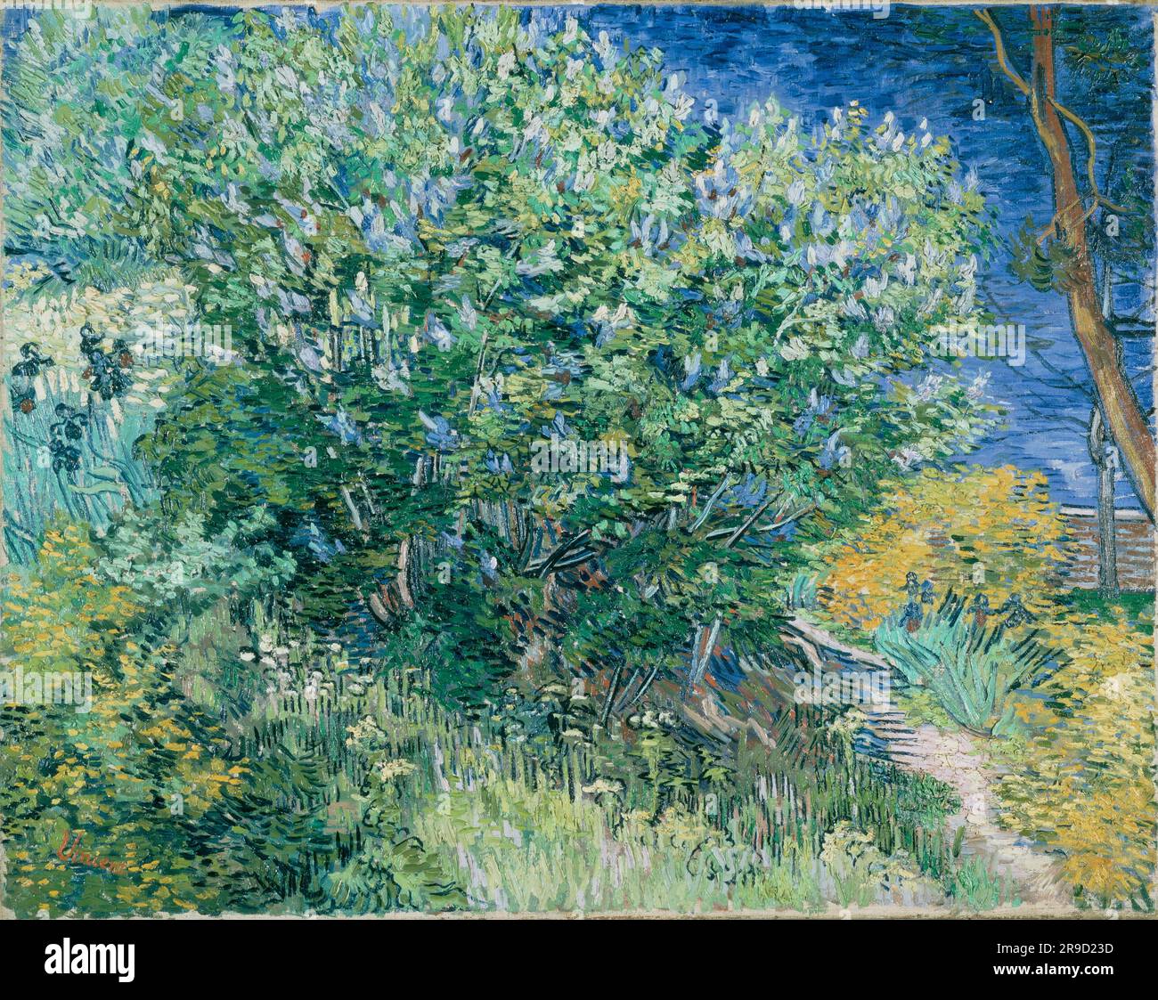 Vincent van Gogh – Wheat Fields with Stacks 1888 Stock Photo - Alamy