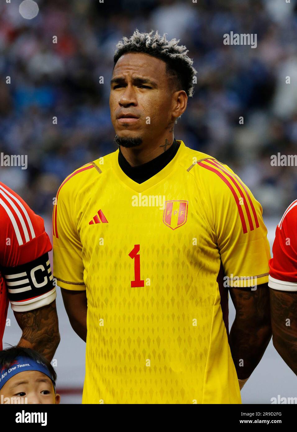 Osaka, Japan. 20th June, 2023. Pedro GALLESE (PER) Football/Soccer : KIRIN Challenge Cup 2023 ...