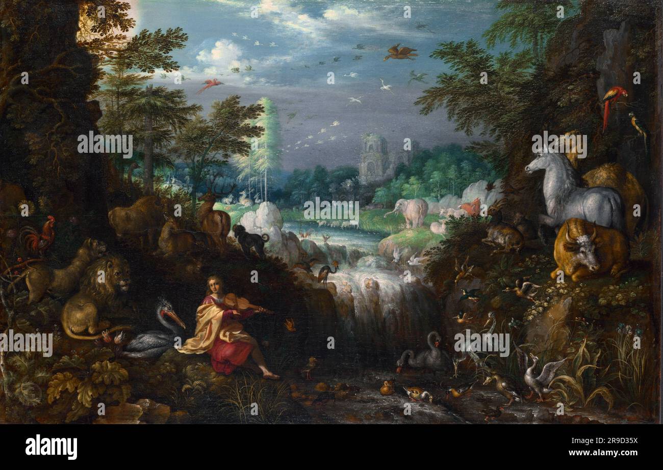 Roelandt Savery - Orpheus 1628 Stock Photo - Alamy