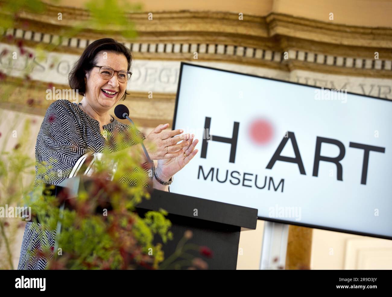 AMSTERDAM - Director Annabelle Birnie of Hermitage Amsterdam during an ...