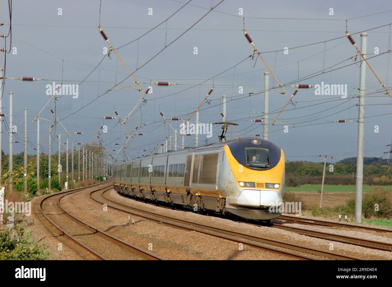 A Class 373 Eurostar Set Numbers 373309 And 373310 Forming A Gner