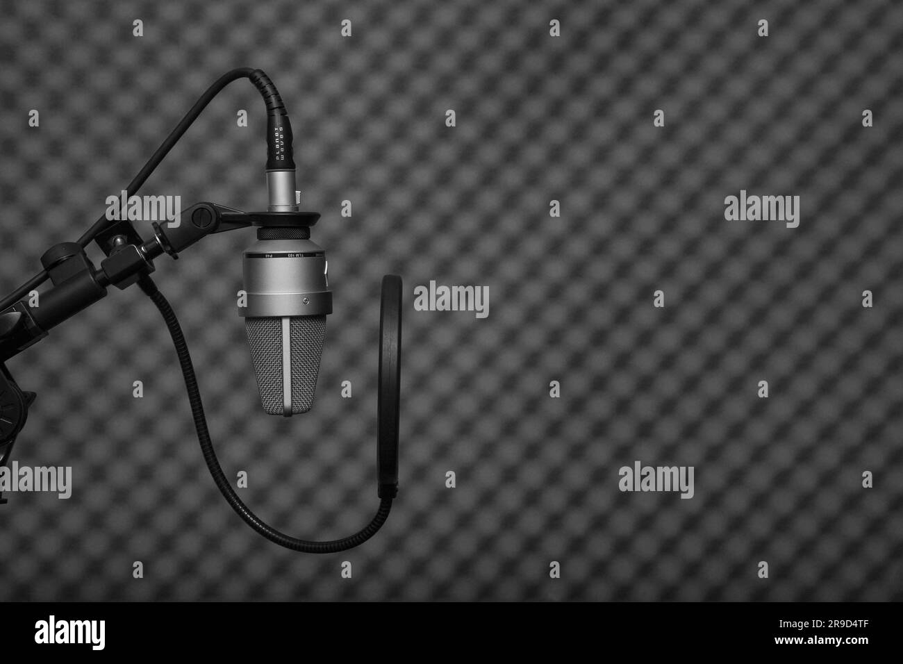 Recording studio black and white Black and White Stock Photos & Images ...