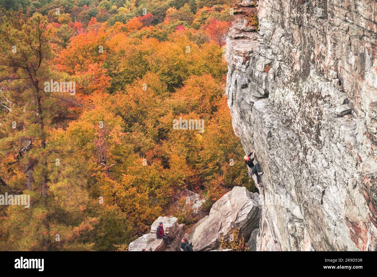 Trad climbing the gunks hi-res stock photography and images - Alamy