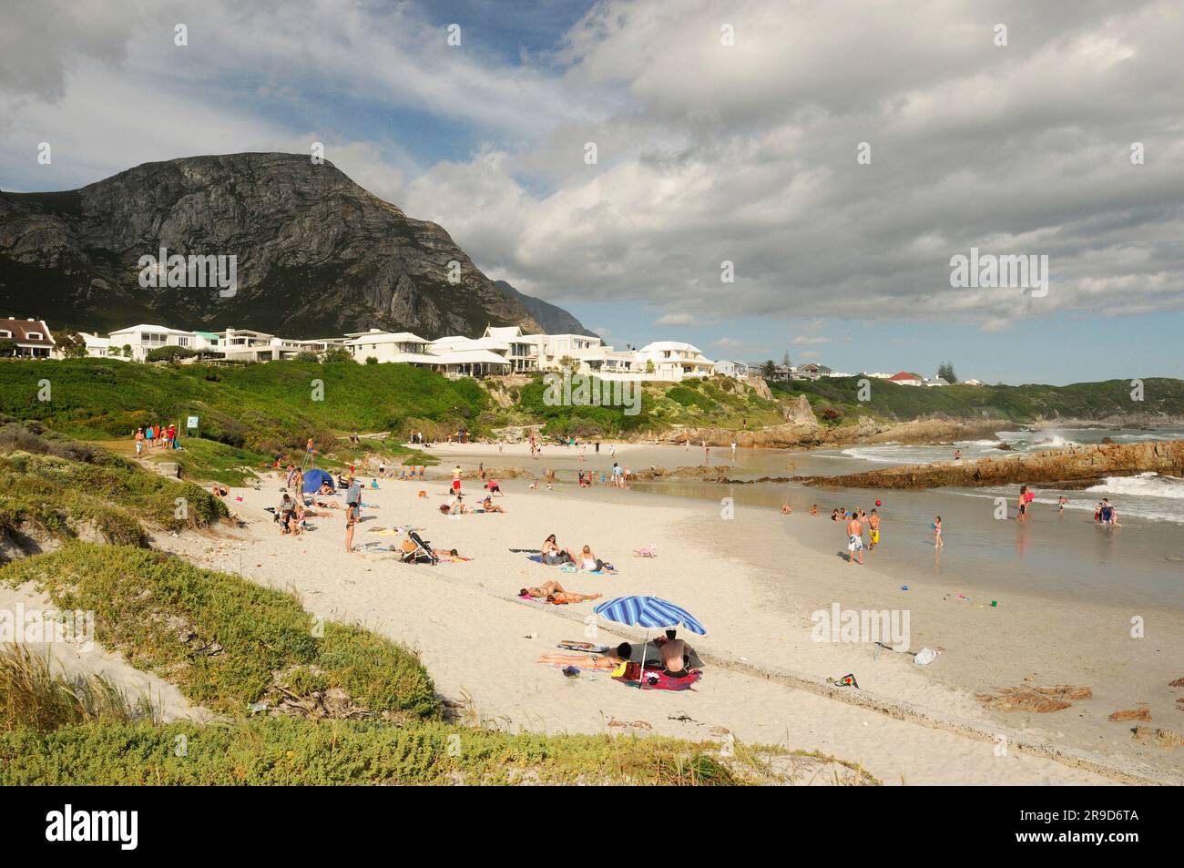 Beach at Hermanus, Western Cape, South Africa Stock Photo - Alamy