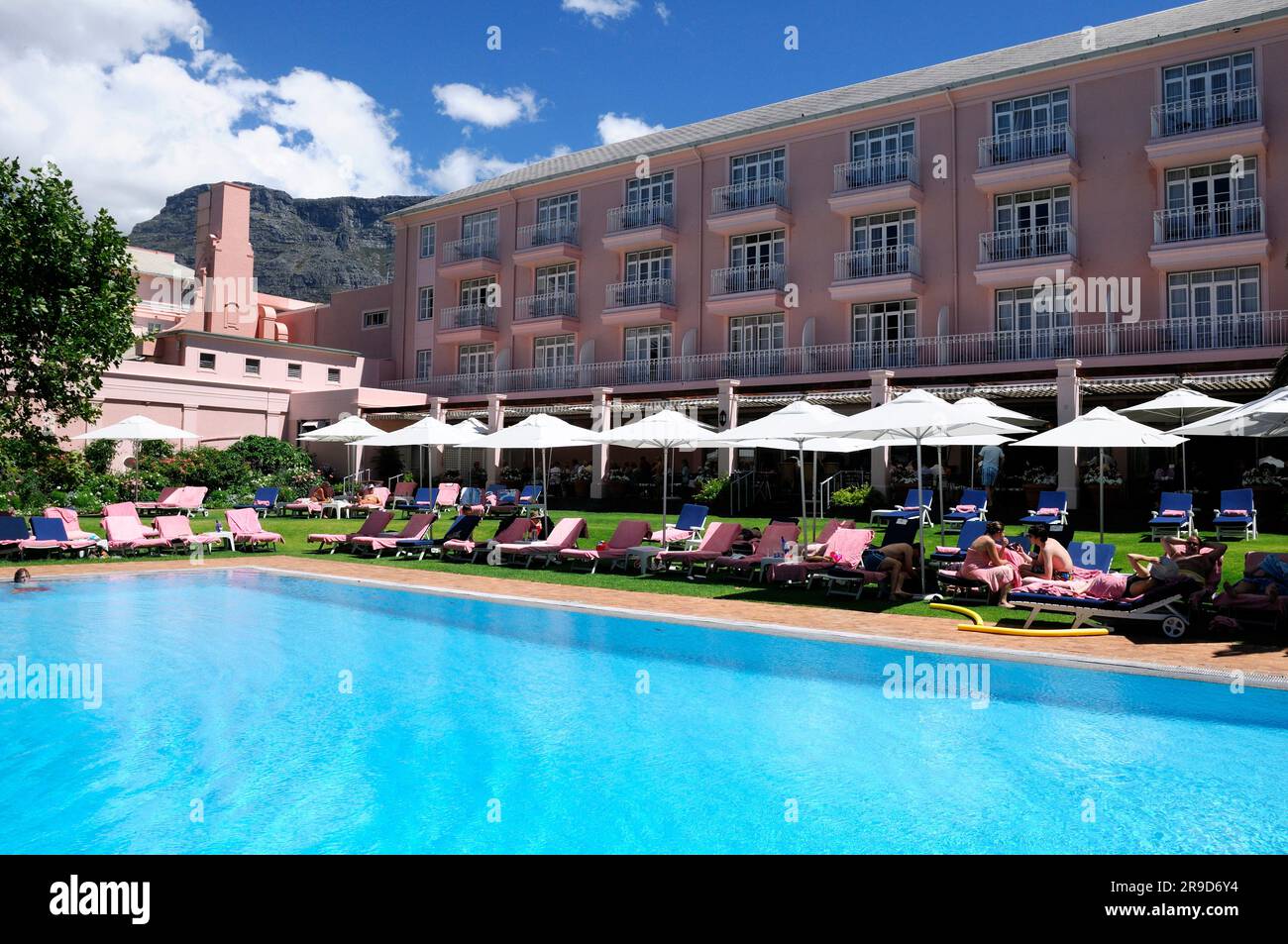 Pool, Mount Nelson hotel, Cape Town, Western Cape, South Africa Stock ...