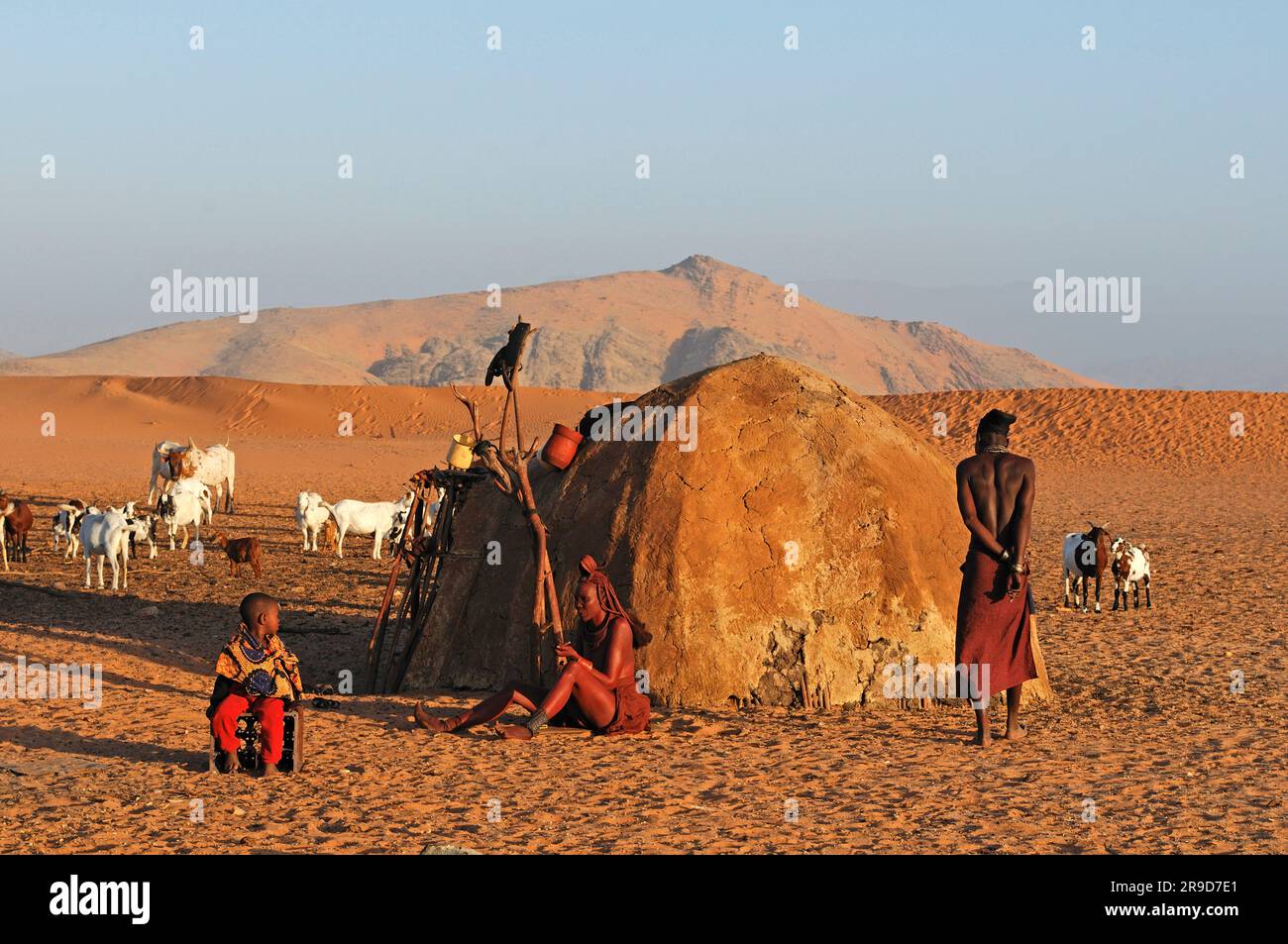 Himba village hi-res stock photography and images - Alamy