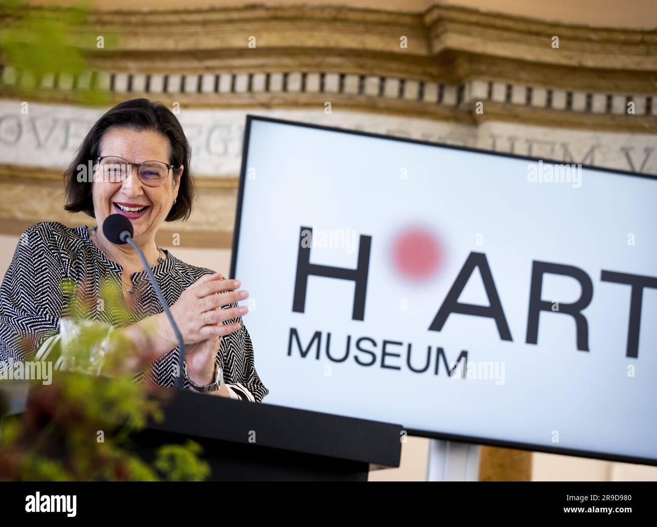 AMSTERDAM - Director Annabelle Birnie of Hermitage Amsterdam during an ...