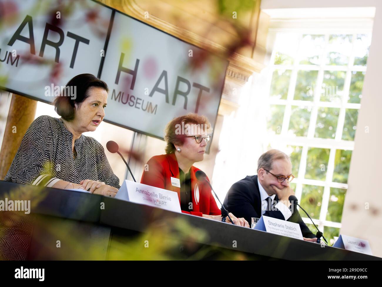 AMSTERDAM - Director Annabelle Birnie of Hermitage Amsterdam, Stephanie ...