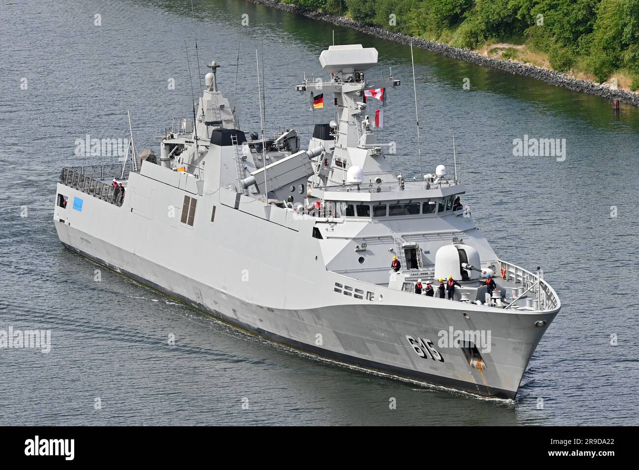 Moroccan frigate Allal Ben Abdellah Stock Photo - Alamy
