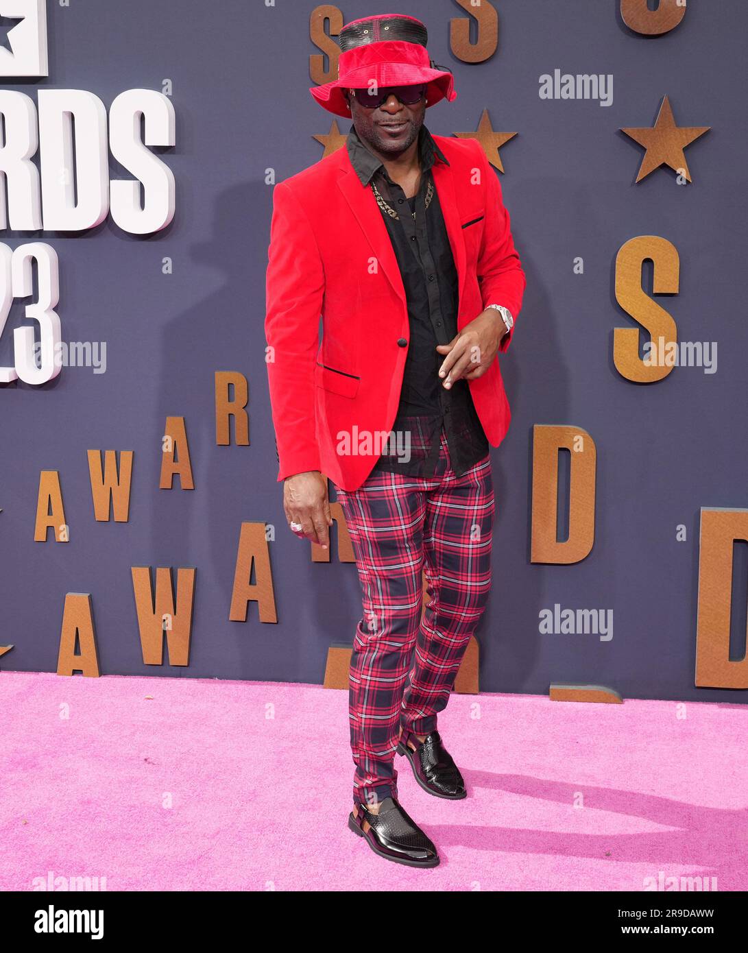 Cutty Ranks arrives at the 2023 BET Awards held at the Microsoft ...