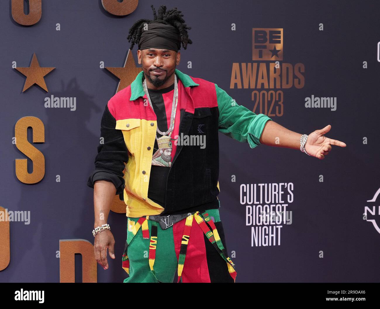 Mad Lion arrives at the 2023 BET Awards held at the Microsoft Theater ...