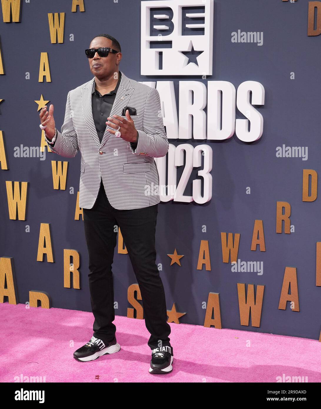 Master P arrives at the 2023 BET Awards held at the Microsoft Theater ...