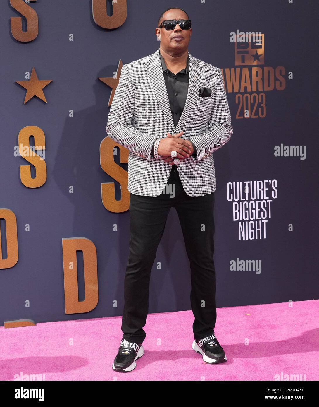 Los Angeles, USA. 25th June, 2023. Master P arrives at the 2023 BET ...