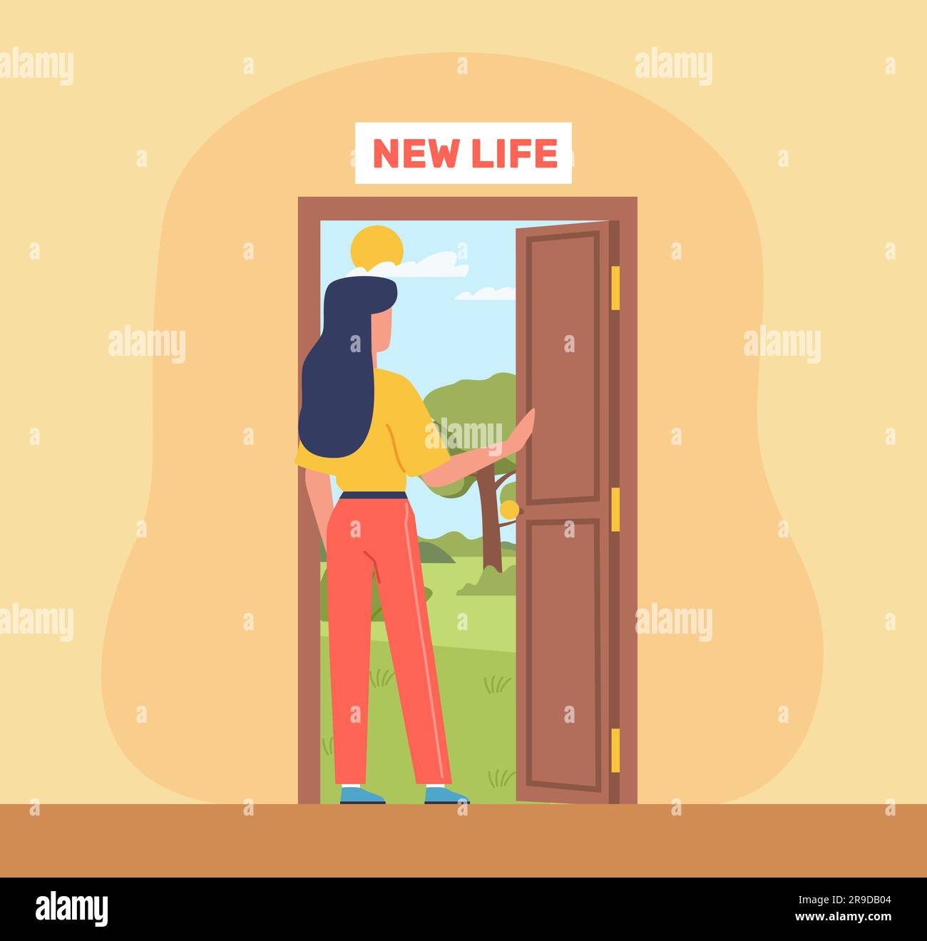 Mind your step Stock Vector Images - Alamy