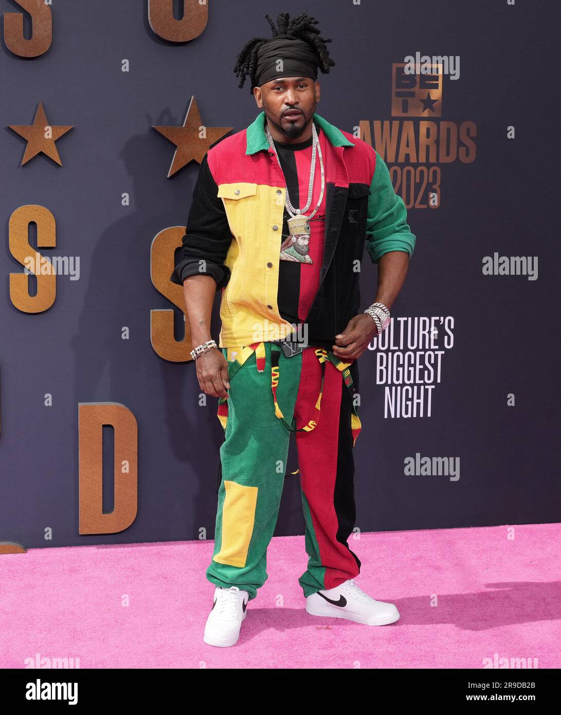 Mad Lion arrives at the 2023 BET Awards held at the Microsoft Theater ...