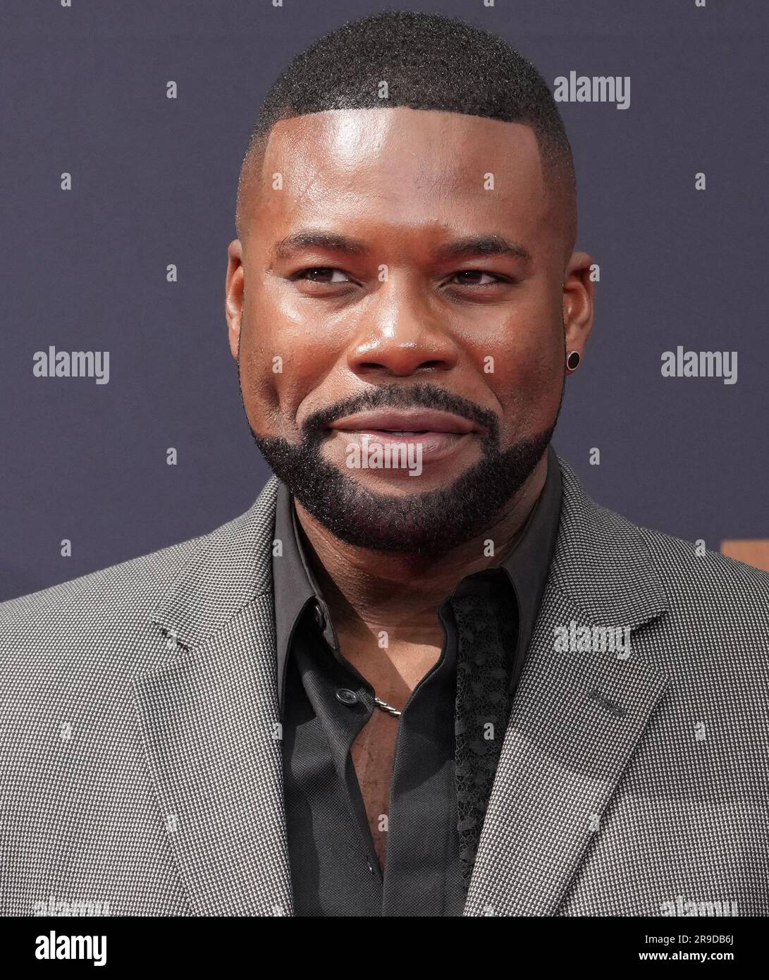 Amin Joseph arrives at the 2023 BET Awards held at the Microsoft ...
