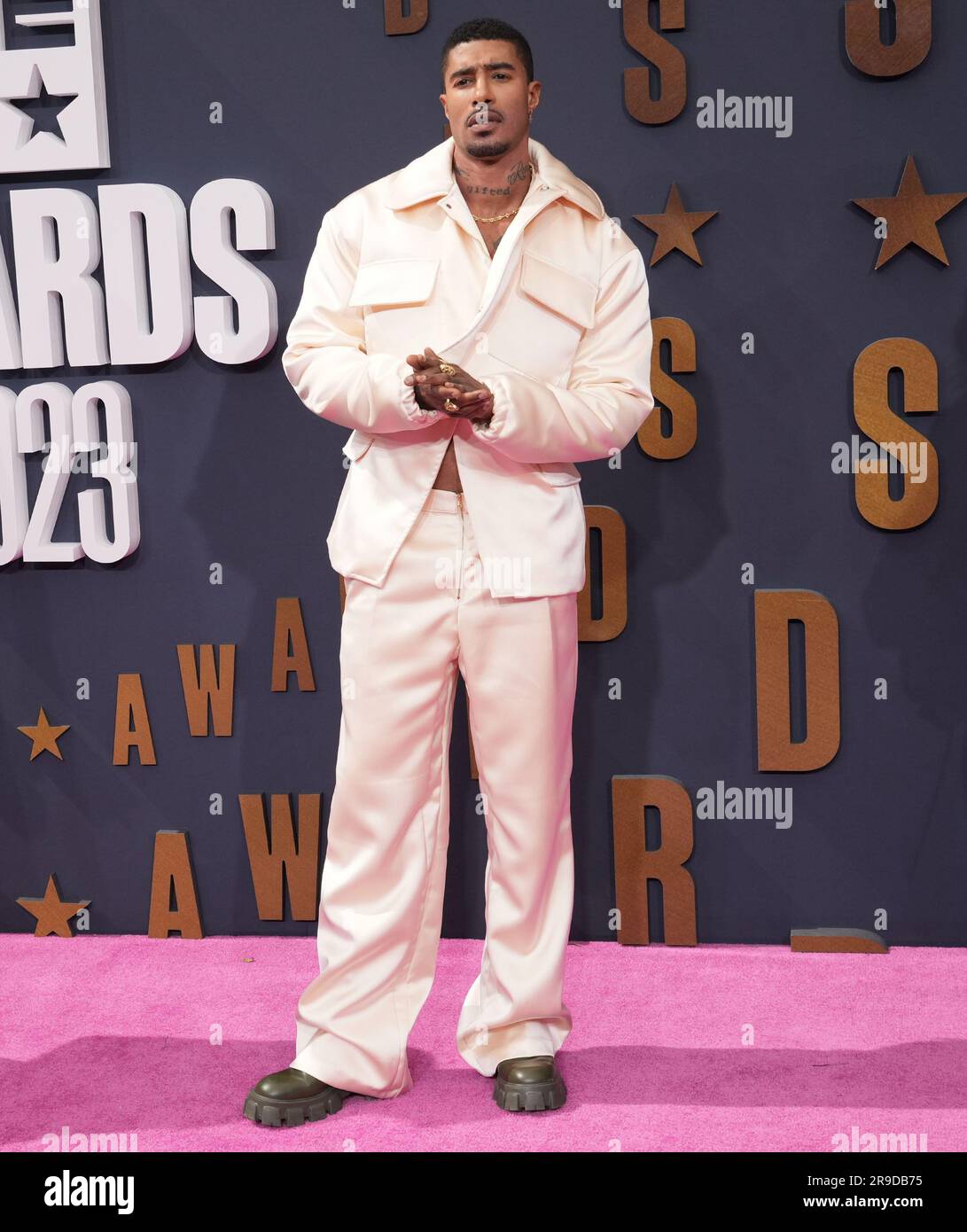 Skyh Alvester Black.arrives at the 2023 BET Awards held at the ...