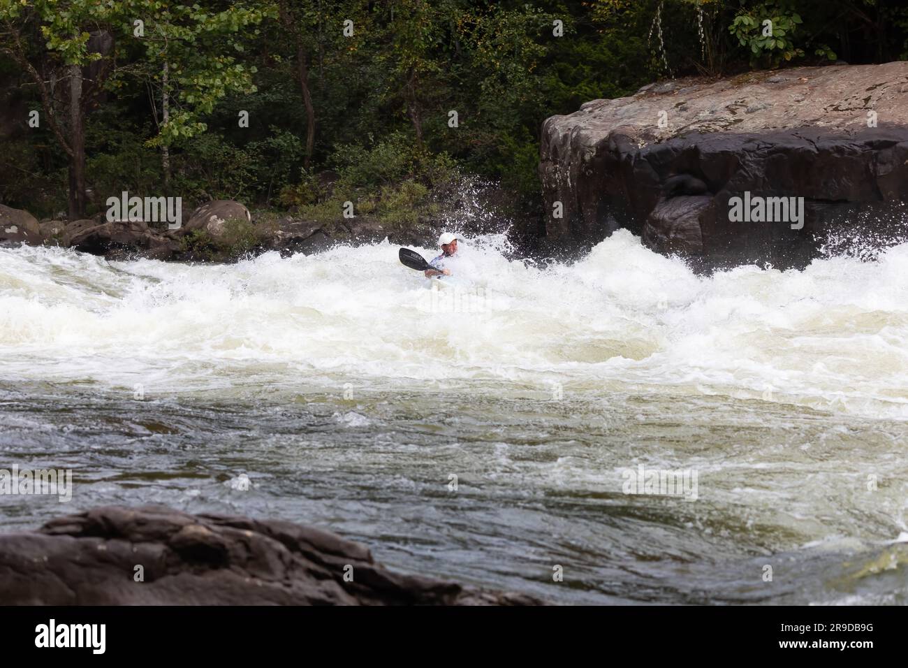 Raging river and man hi-res stock photography and images - Alamy