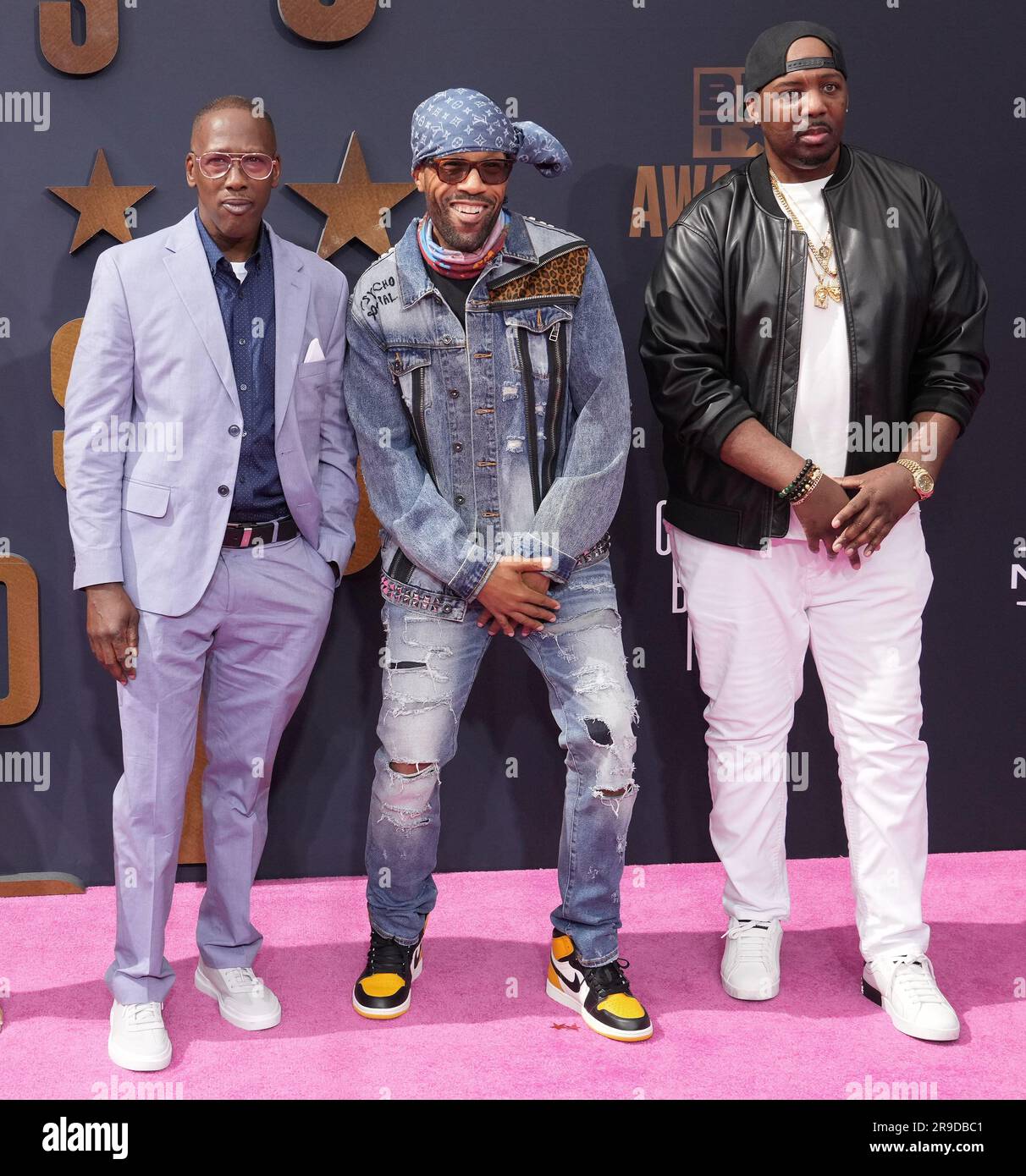Los Angeles, USA. 25th June, 2023. (L-R) Erick Sermon, Redman and Keith ...