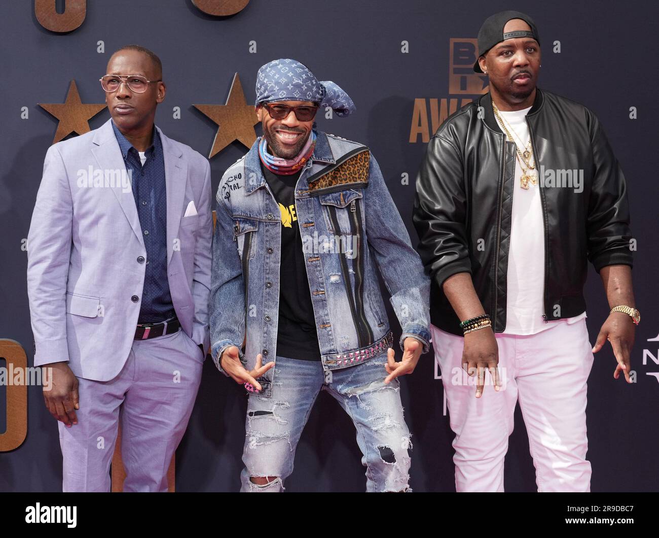 Los Angeles, USA. 25th June, 2023. (L-R) Erick Sermon, Redman and Keith ...
