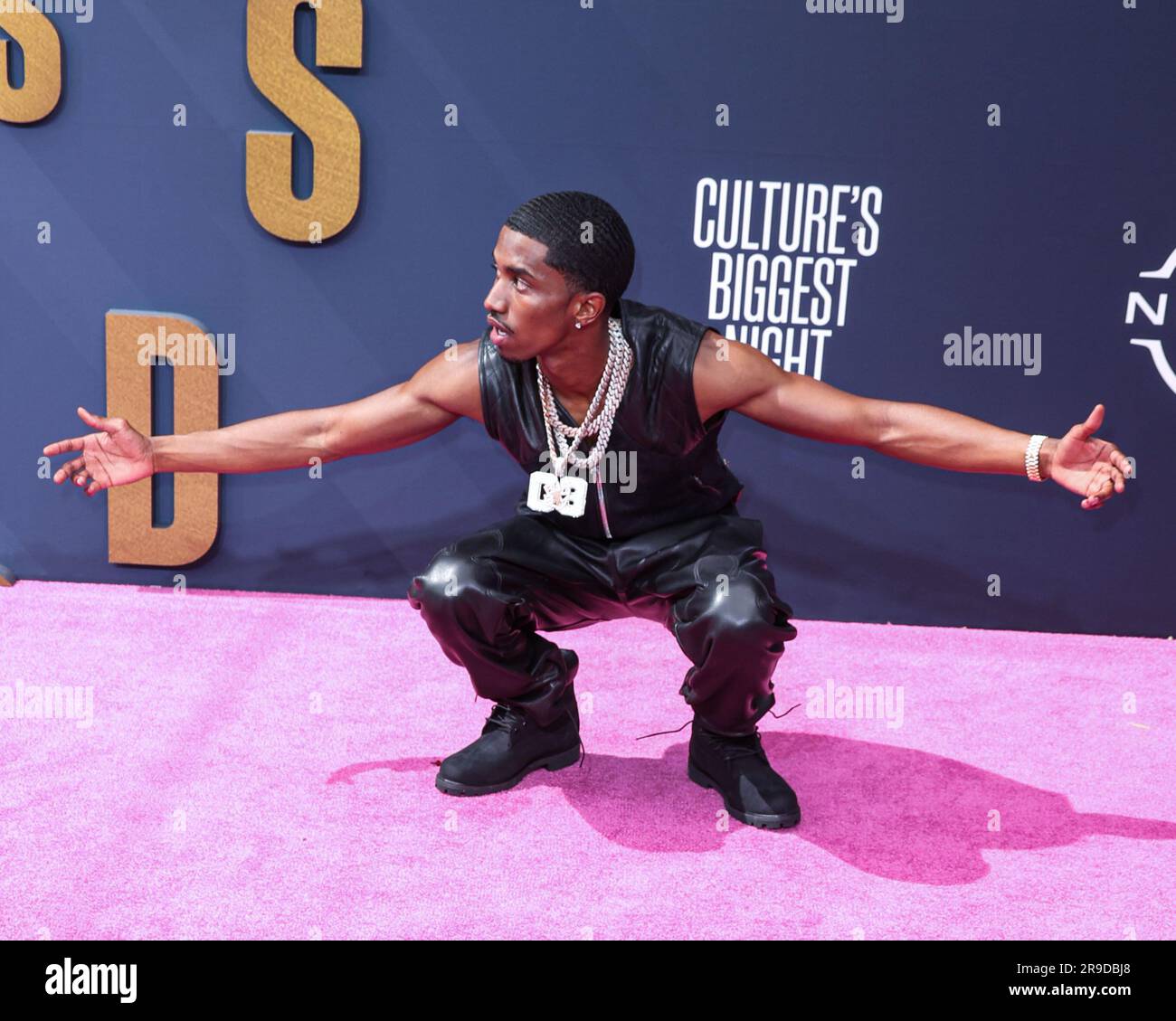 LOS ANGELES, CALIFORNIA, USA - JUNE 25: Christian King Combs arrives at ...