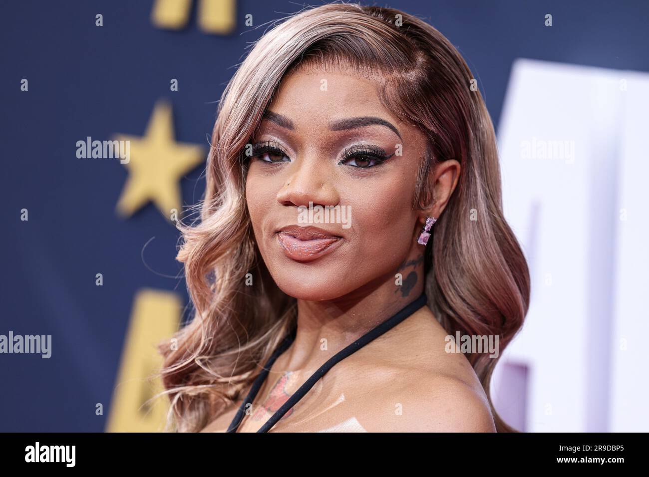 LOS ANGELES, CALIFORNIA, USA - JUNE 25: American rapper GloRilla ...