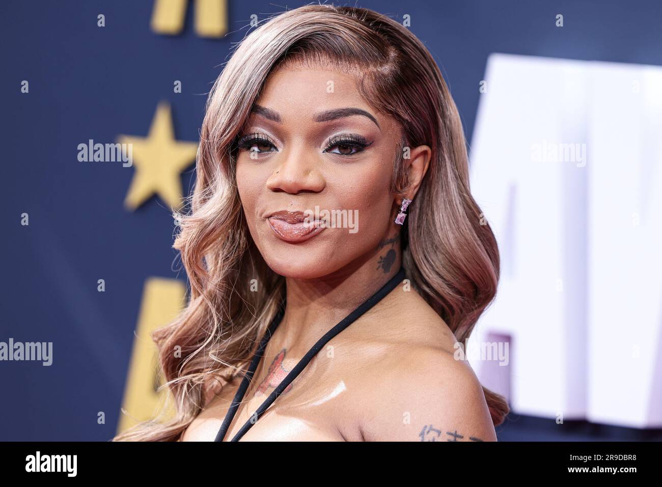 LOS ANGELES, CALIFORNIA, USA - JUNE 25: American rapper GloRilla ...