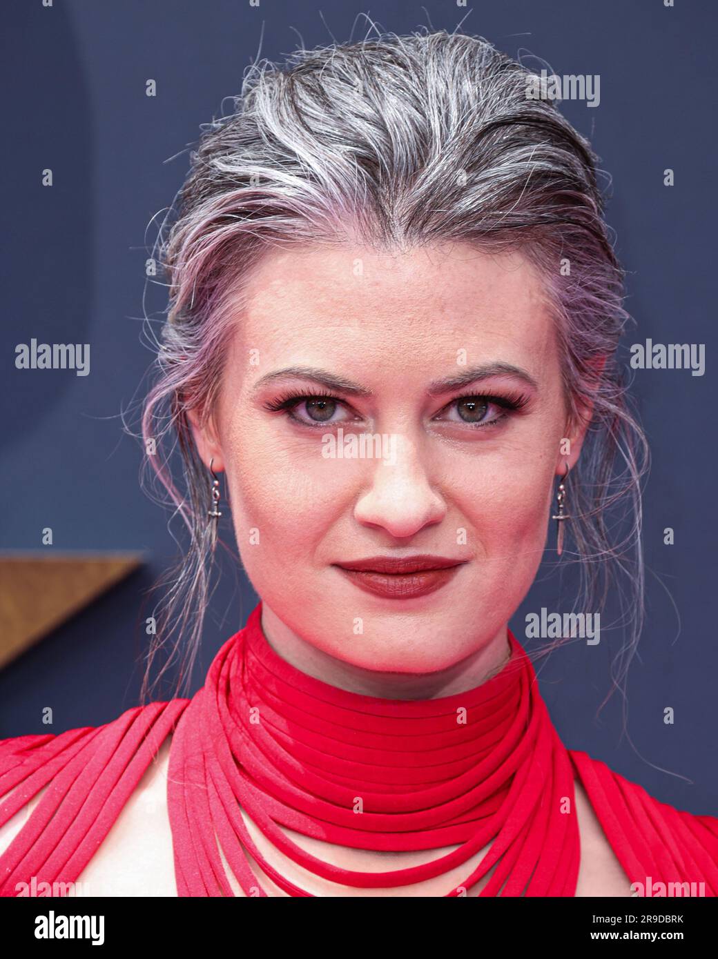 LOS ANGELES, CALIFORNIA, USA - JUNE 25: Kathrine Barnes arrives at the ...