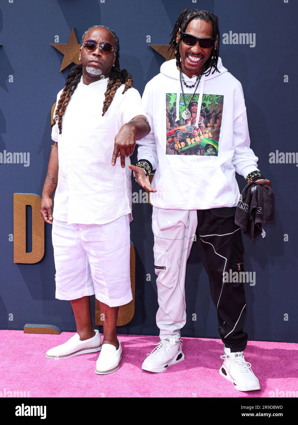 LOS ANGELES, CALIFORNIA, USA - JUNE 25: Kaine and D-Roc of Ying Yang ...