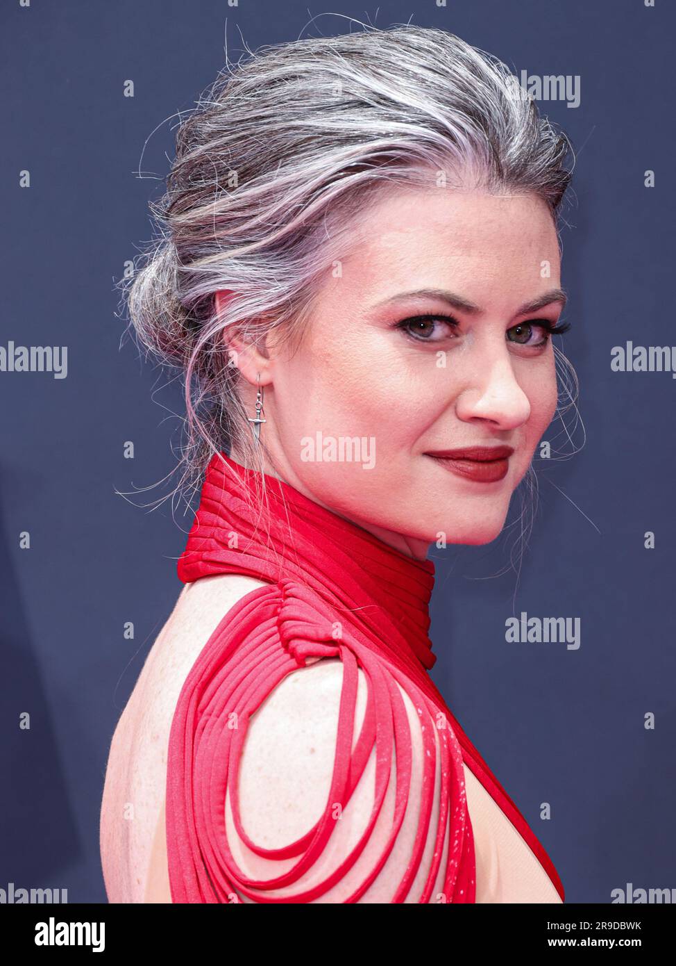 LOS ANGELES, CALIFORNIA, USA - JUNE 25: Kathrine Barnes arrives at the ...