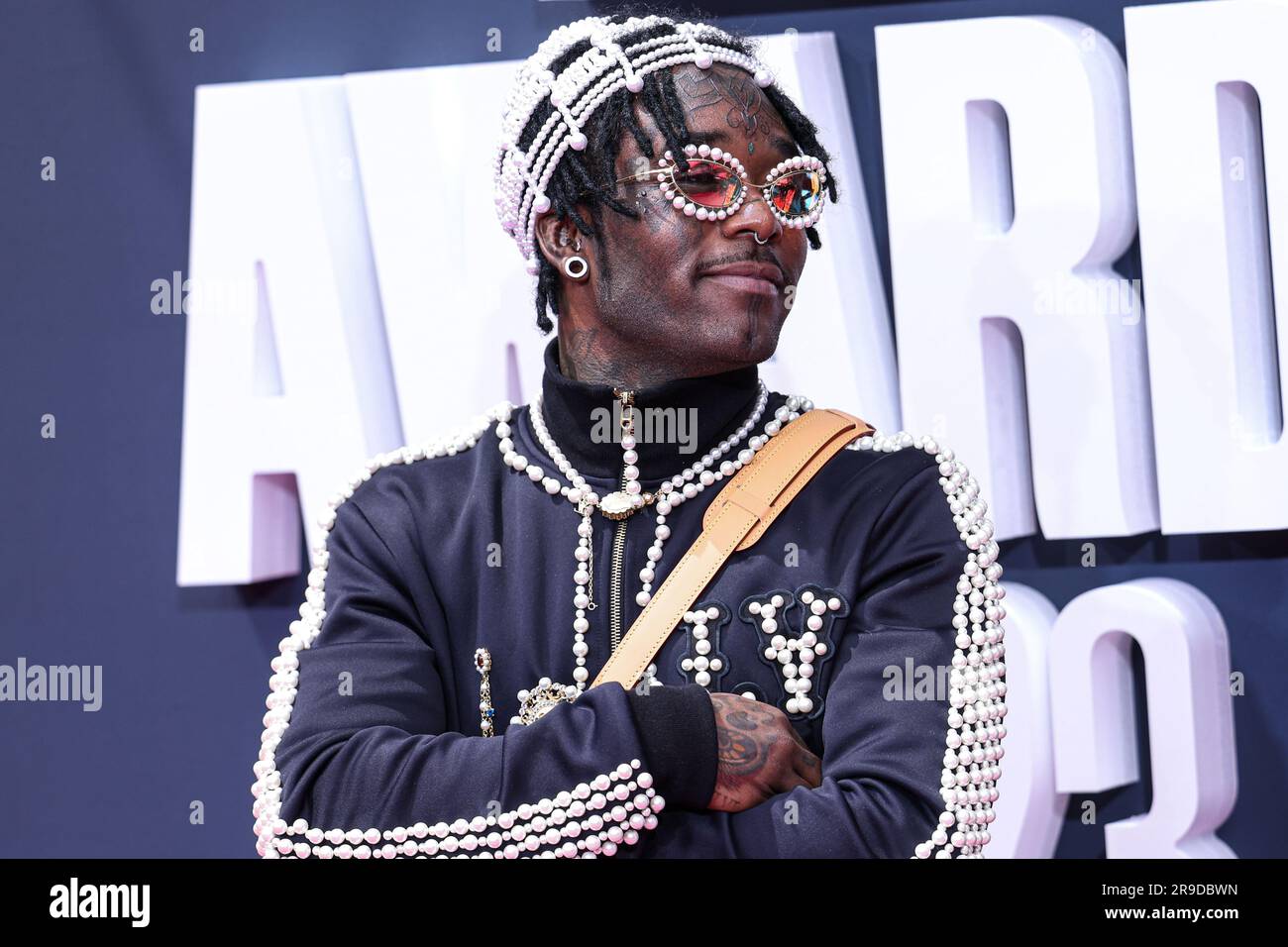 LOS ANGELES, CALIFORNIA, USA - JUNE 25: Lil Uzi Vert wearing Louis ...