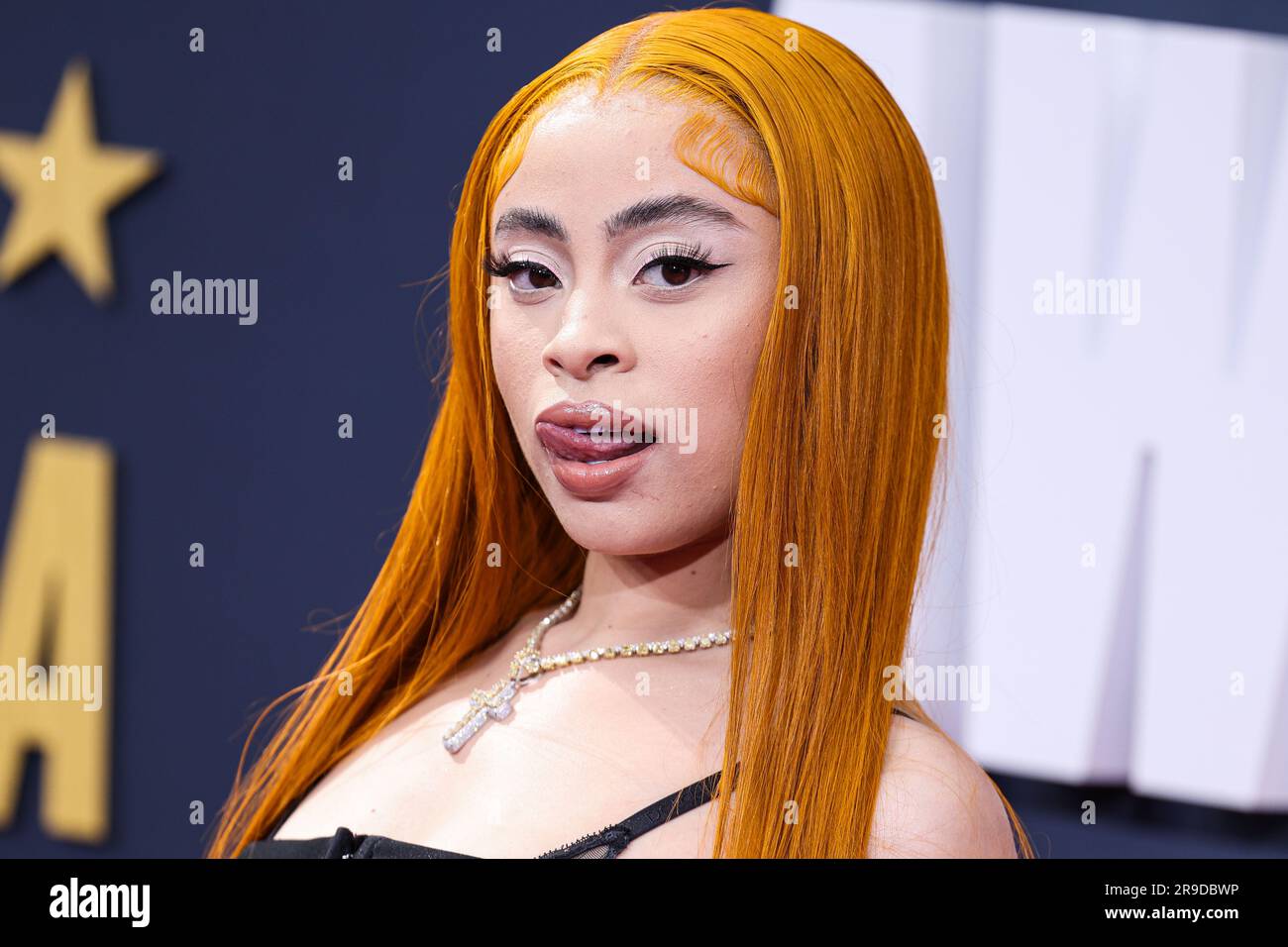 LOS ANGELES, CALIFORNIA, USA - JUNE 25: American rapper Ice Spice (Isis ...