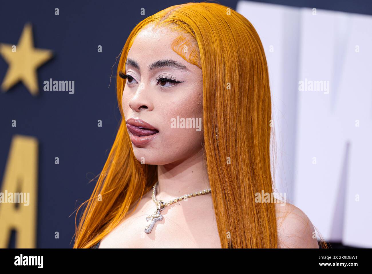 LOS ANGELES, CALIFORNIA, USA - JUNE 25: American rapper Ice Spice (Isis ...