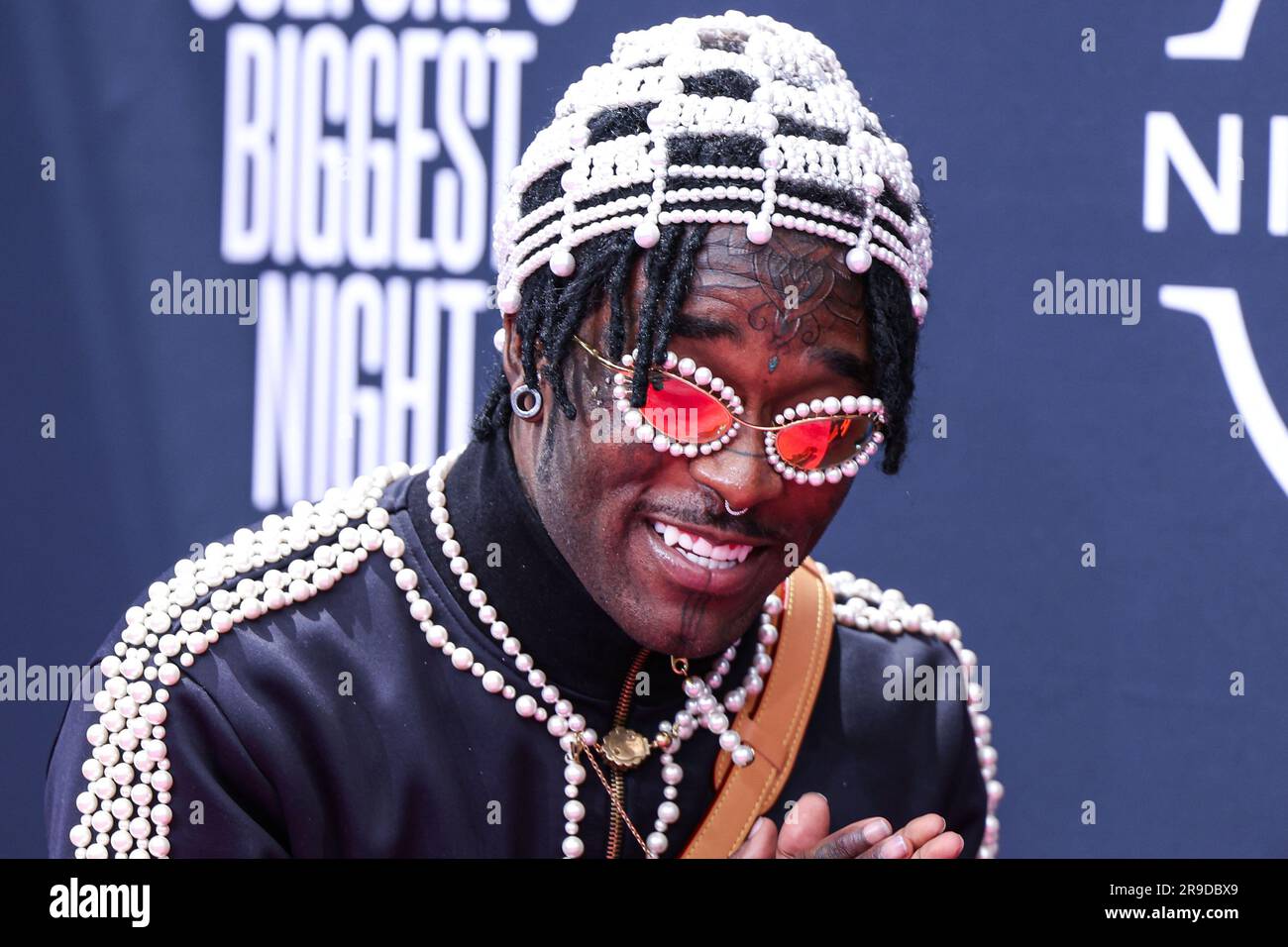 LOS ANGELES, CALIFORNIA, USA - JUNE 25: Lil Uzi Vert wearing Louis ...
