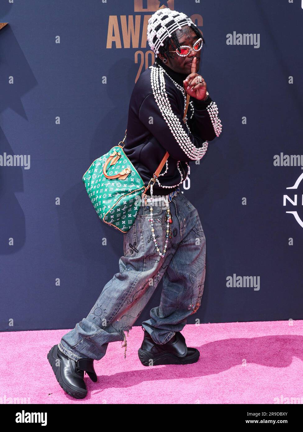 LOS ANGELES, CALIFORNIA, USA - JUNE 25: Lil Uzi Vert wearing Louis ...