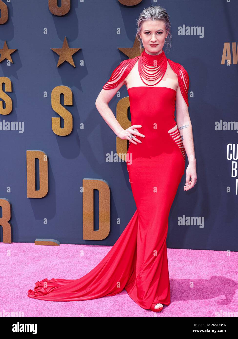 LOS ANGELES, CALIFORNIA, USA - JUNE 25: Kathrine Barnes arrives at the ...