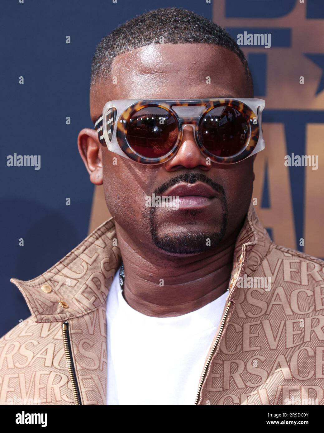 LOS ANGELES, CALIFORNIA, USA - JUNE 25: Ray J arrives at the BET Awards ...