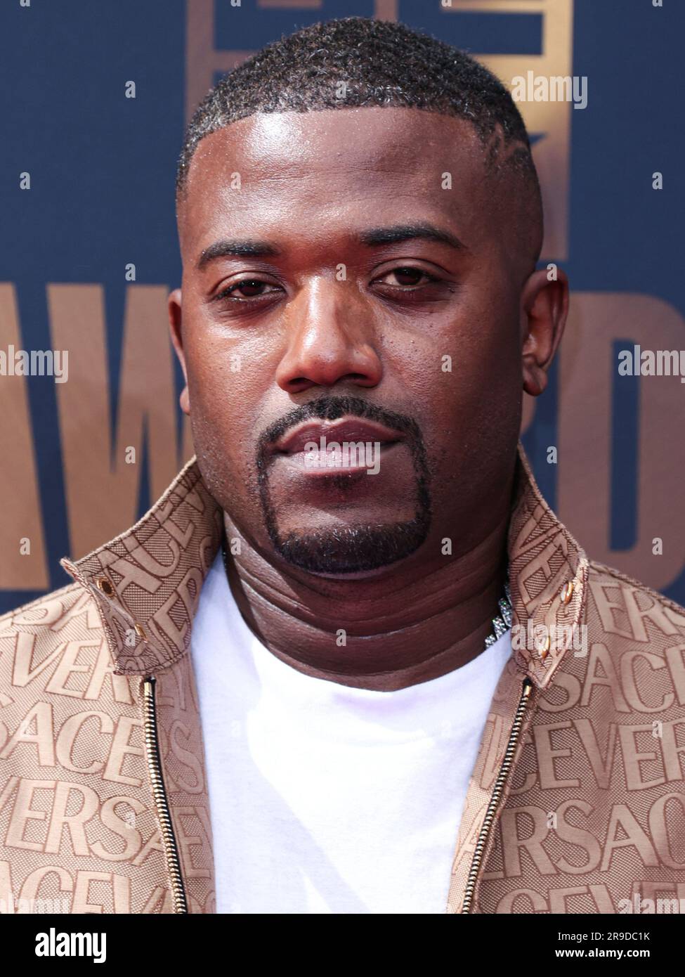 LOS ANGELES, CALIFORNIA, USA - JUNE 25: Ray J arrives at the BET Awards ...