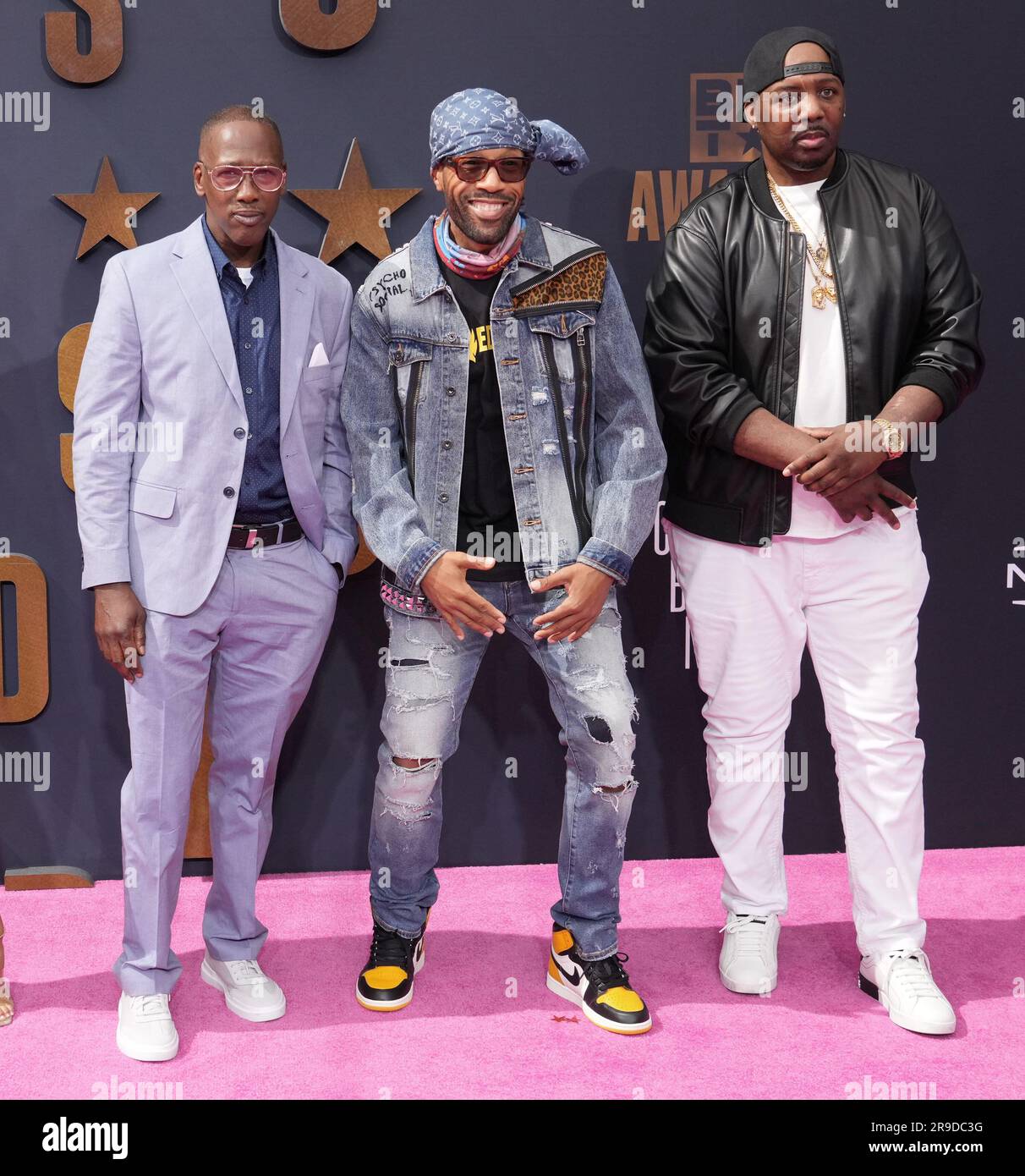 Los Angeles, USA. 25th June, 2023. (L-R) Erick Sermon, Redman and Keith ...