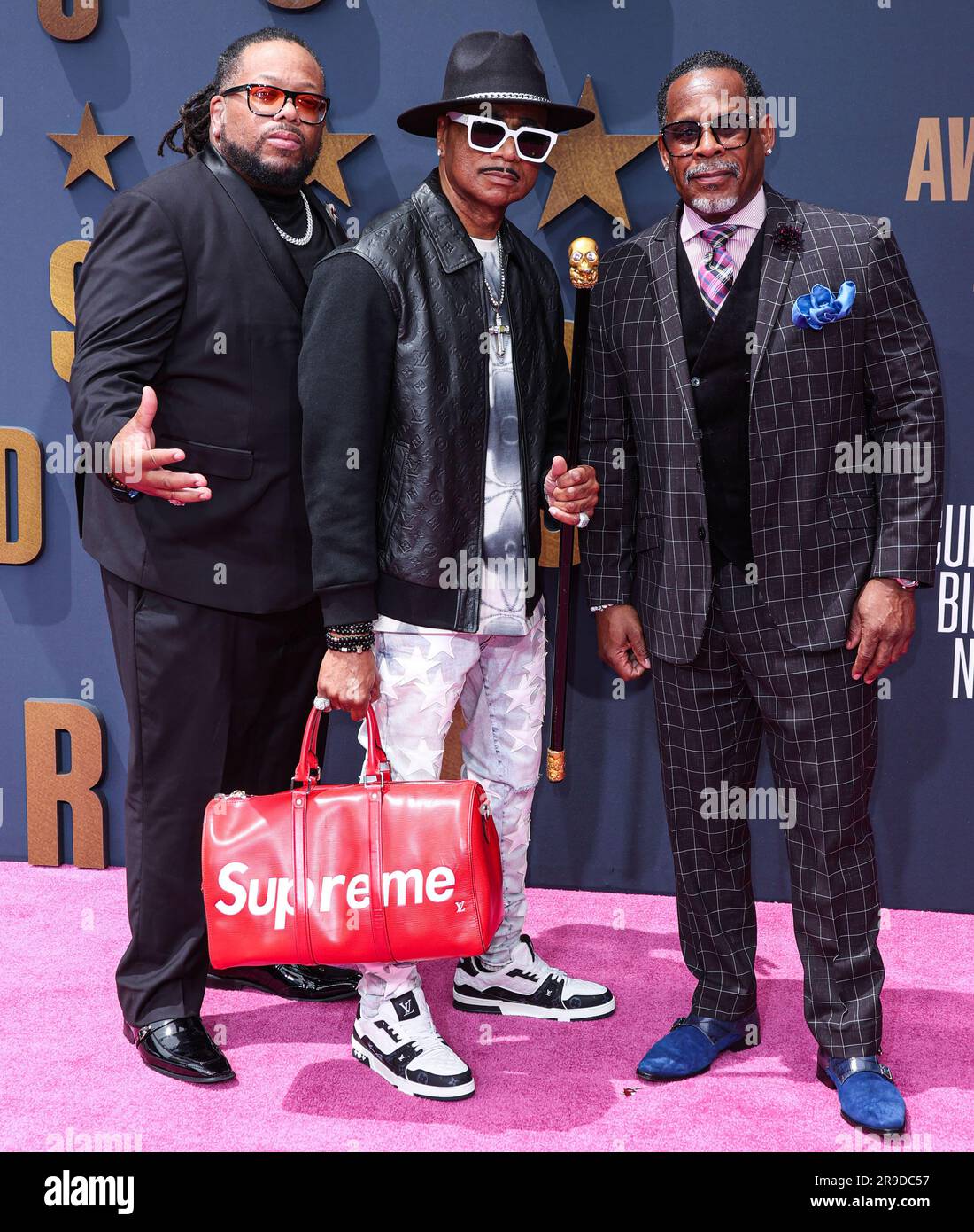 LOS ANGELES, CALIFORNIA, USA - JUNE 25: T Dynasty, Hen Dogg and Master ...