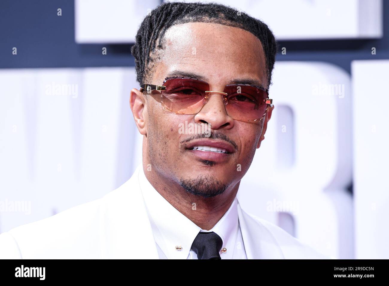 LOS ANGELES, CALIFORNIA, USA - JUNE 25: T.I. arrives at the BET Awards ...
