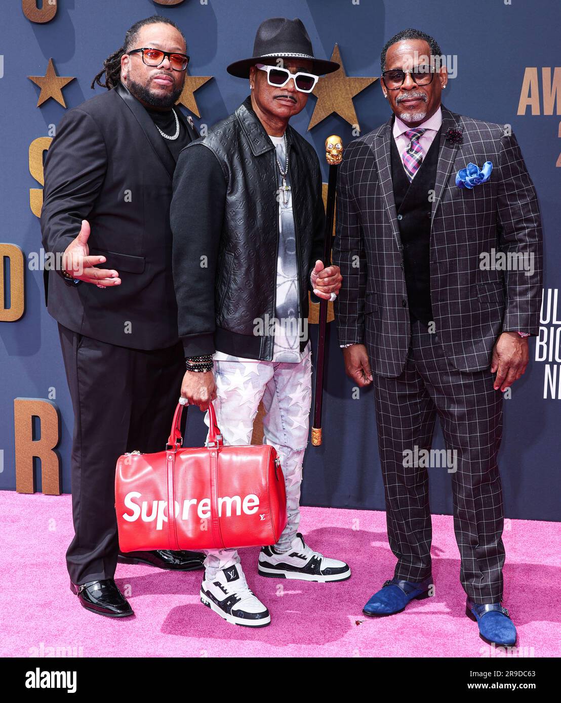 LOS ANGELES, CALIFORNIA, USA - JUNE 25: T Dynasty, Hen Dogg and Master ...